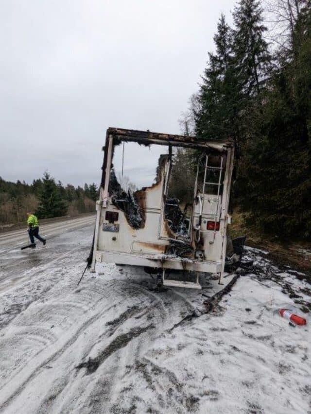 Burnt Up Truck and Camper Recovery | Pro-Enviro